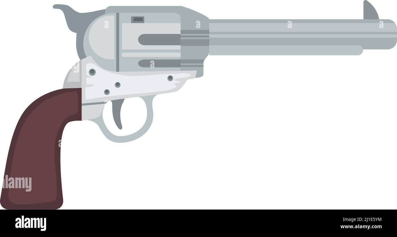 revolver weapon gun Stock Vector Image & Art - Alamy