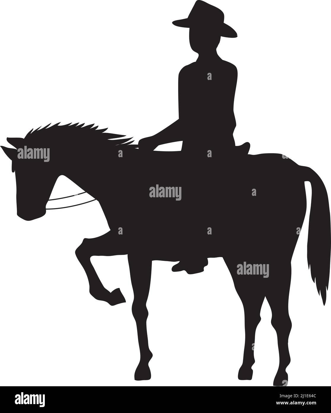 Western Pleasure Horse Outline