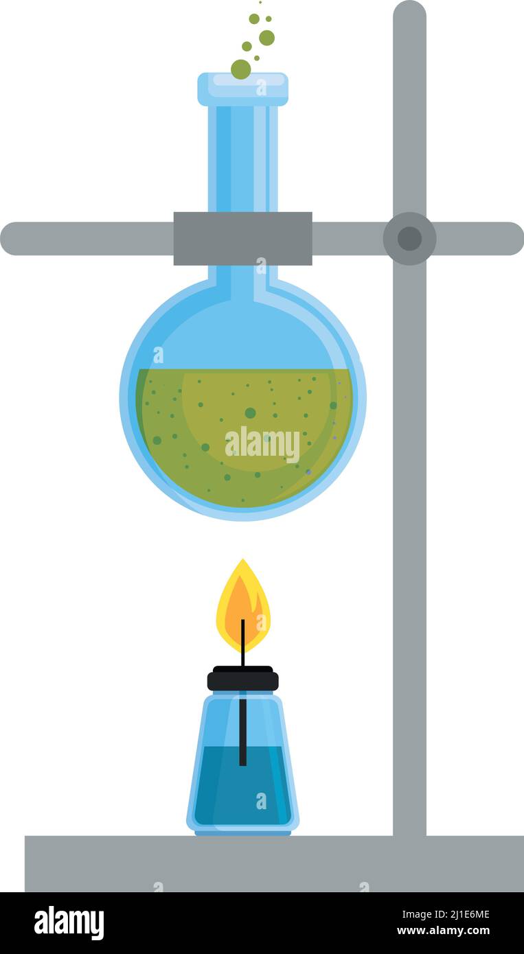 laboratory burner tube test Stock Vector Image & Art - Alamy