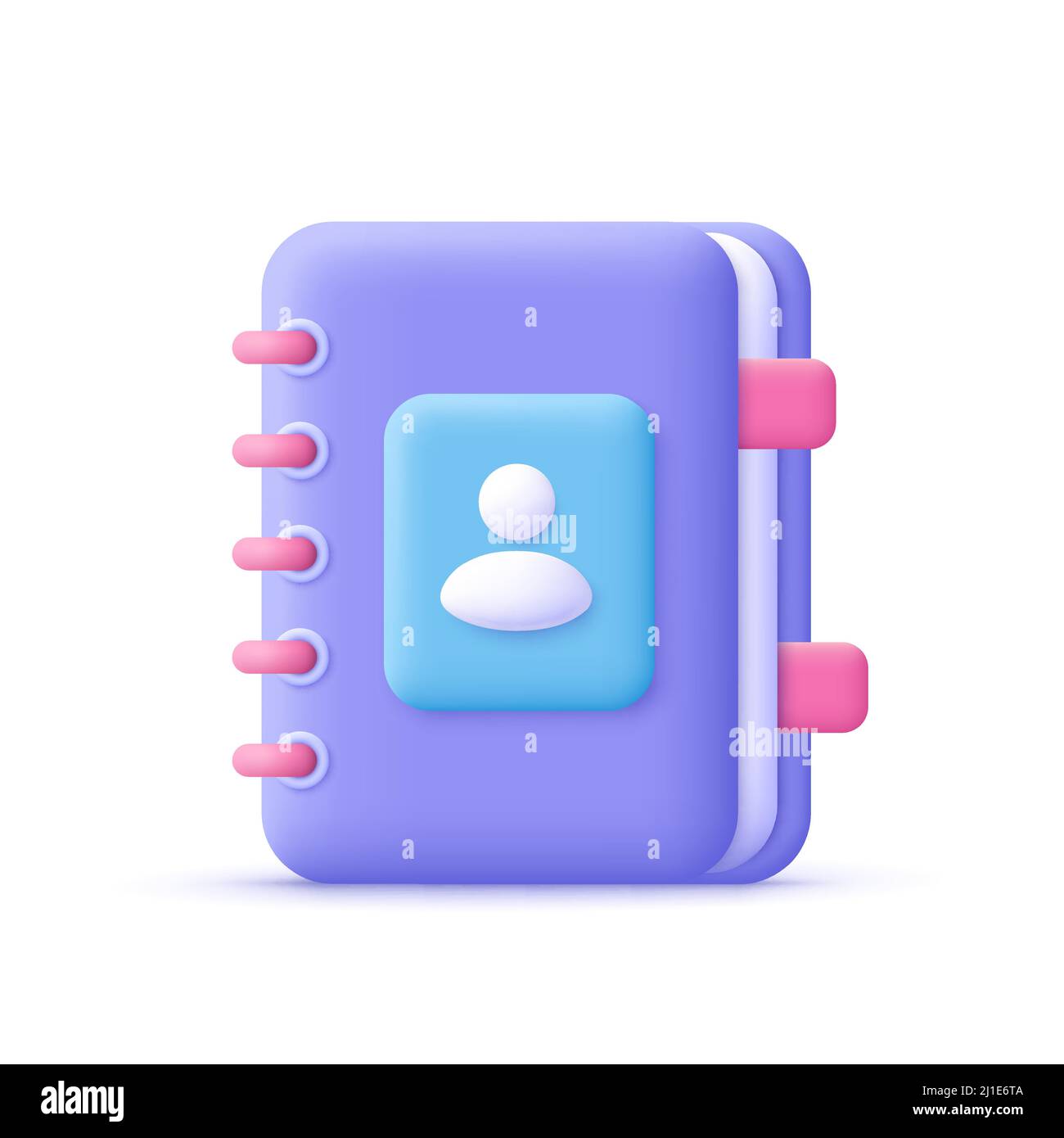 Phone book, contacts book or notebook. Contact information, business ...