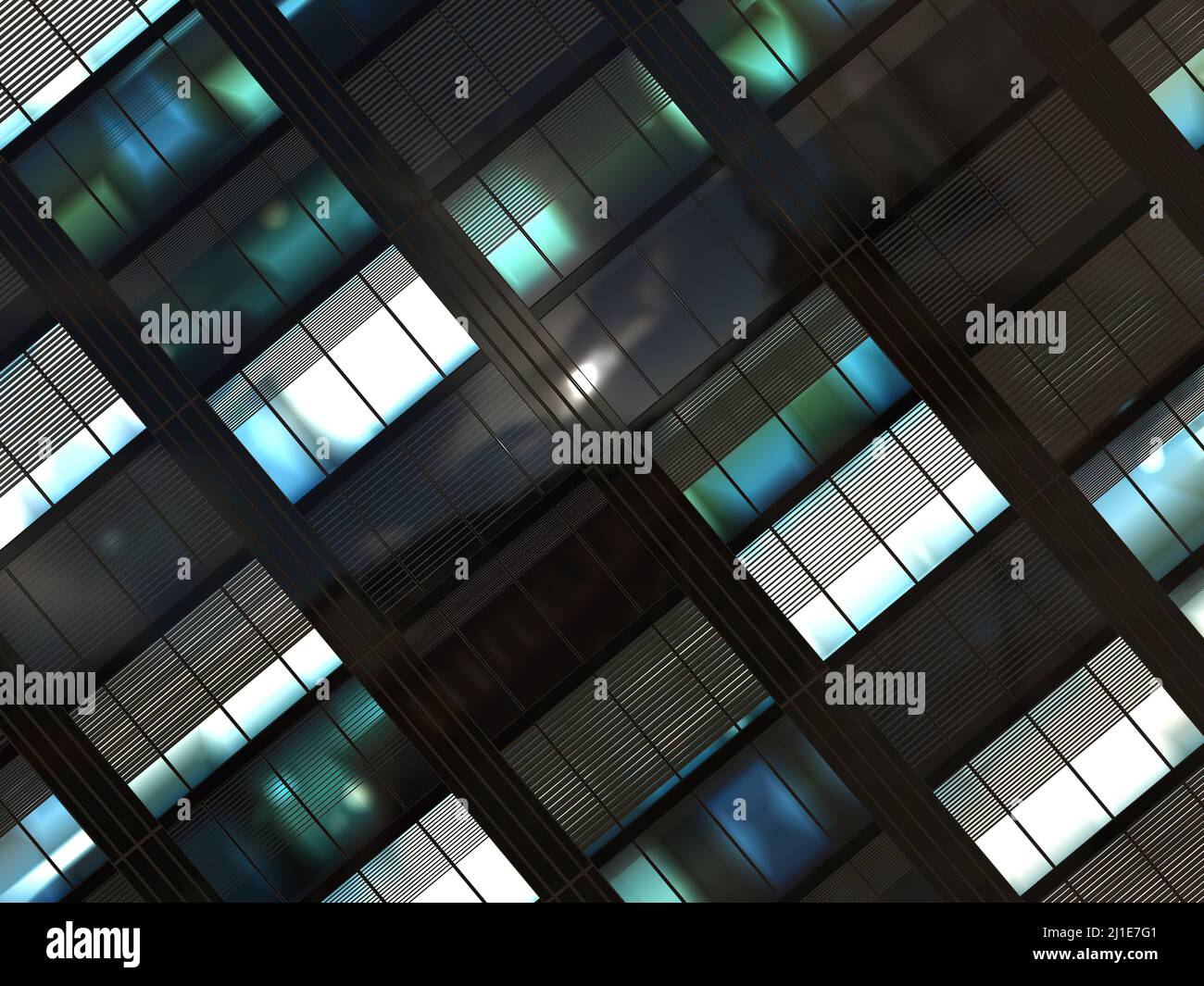 Modern residence and lights on hi-res stock photography and images - Alamy