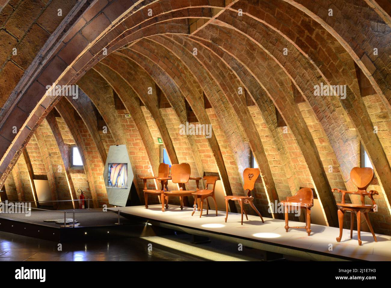 Interior casa mila in barcelona hi-res stock photography and images - Alamy