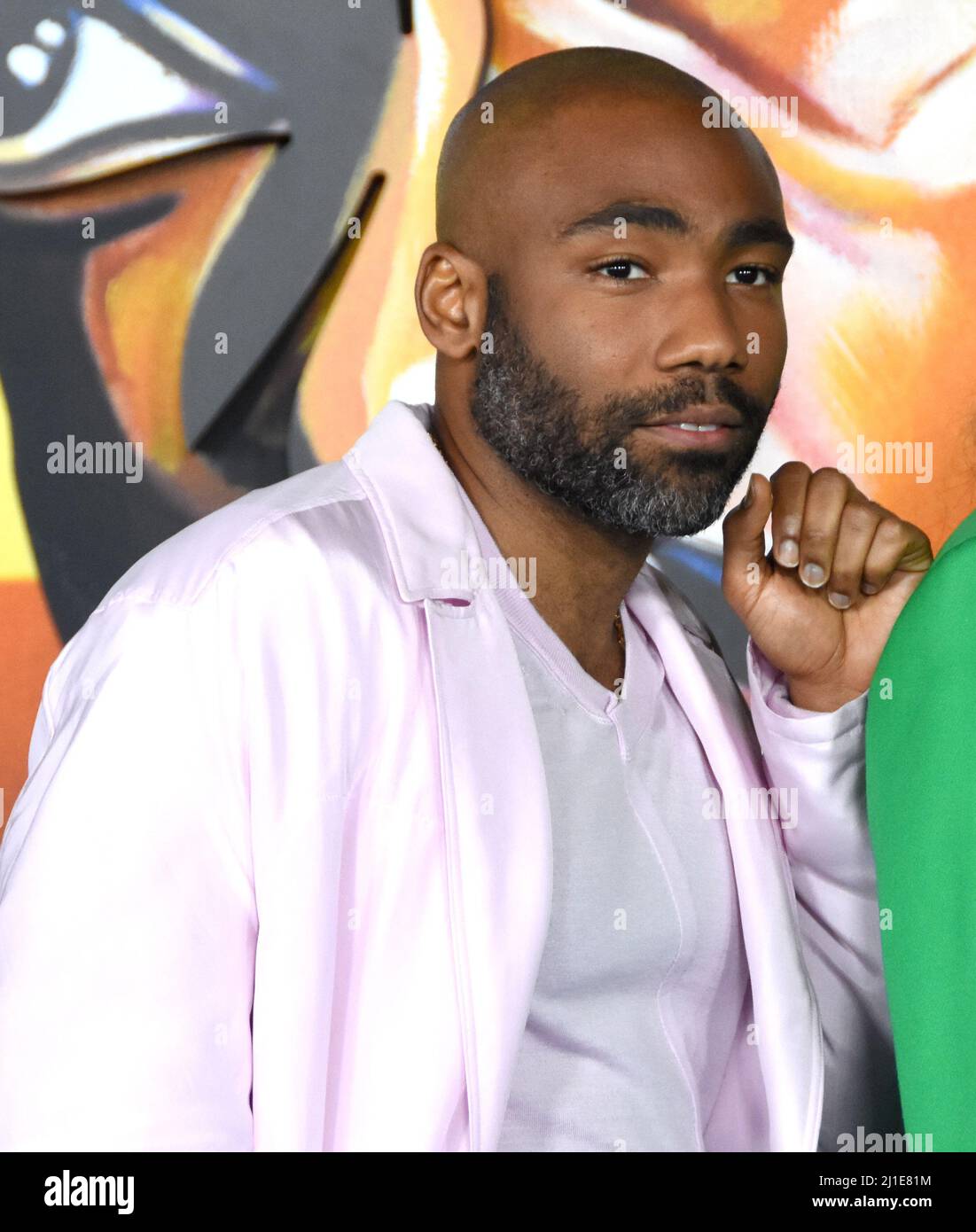 Los Angeles, California, USA. 24th Mar, 2022. Actor/musician Donald ...