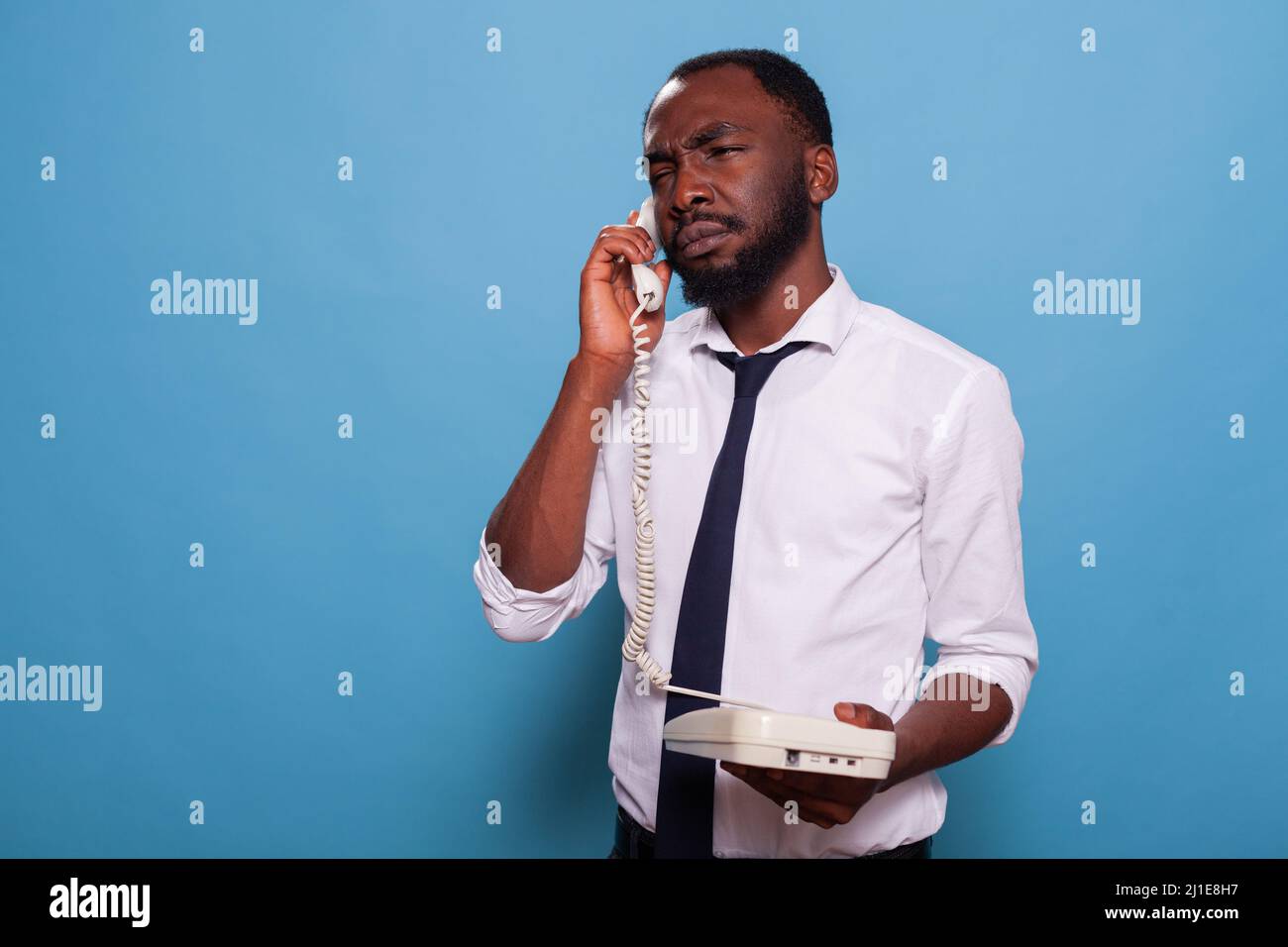 Relaxed Office Worker