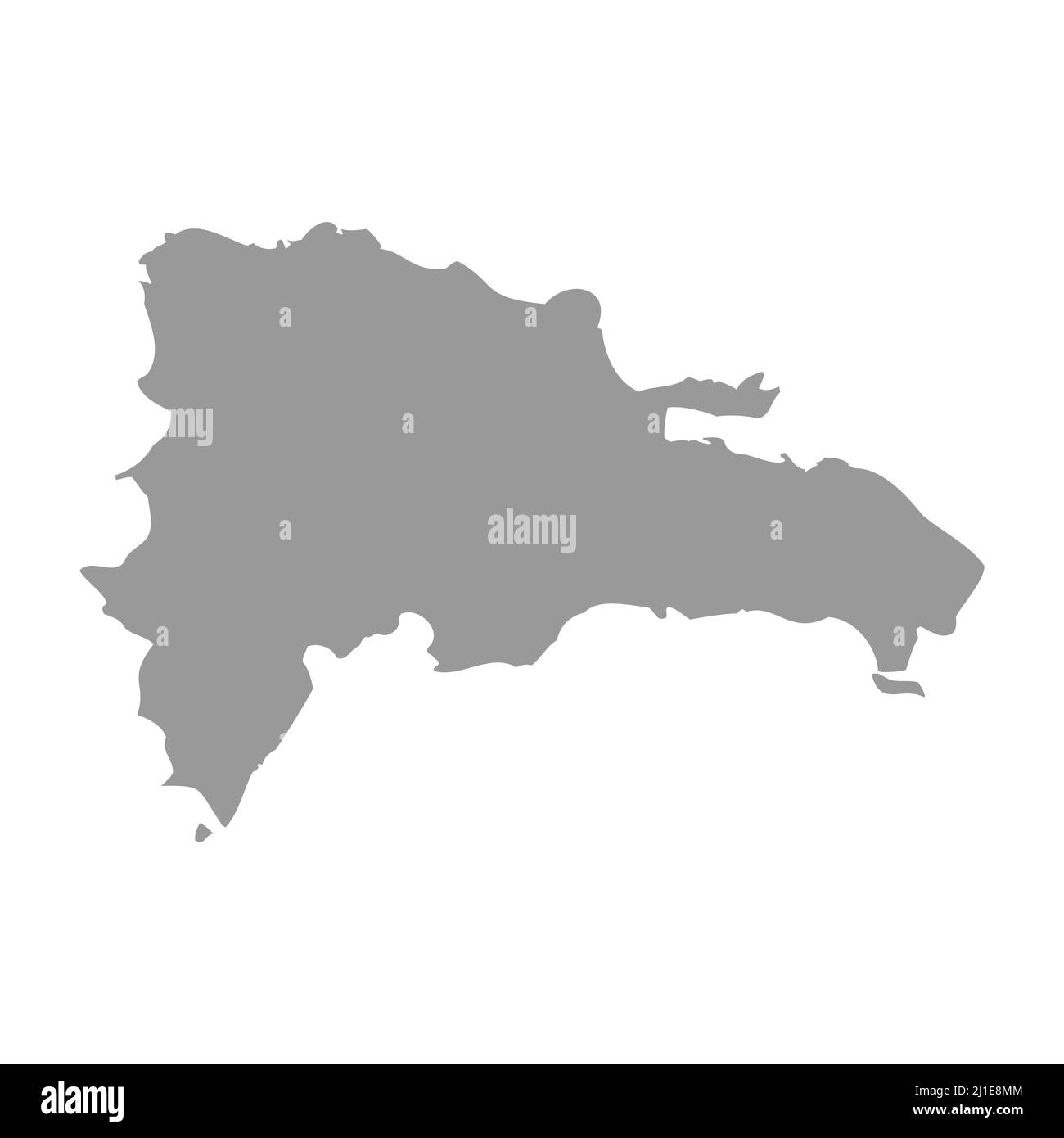 Map of dominican republic Black and White Stock Photos & Images - Alamy