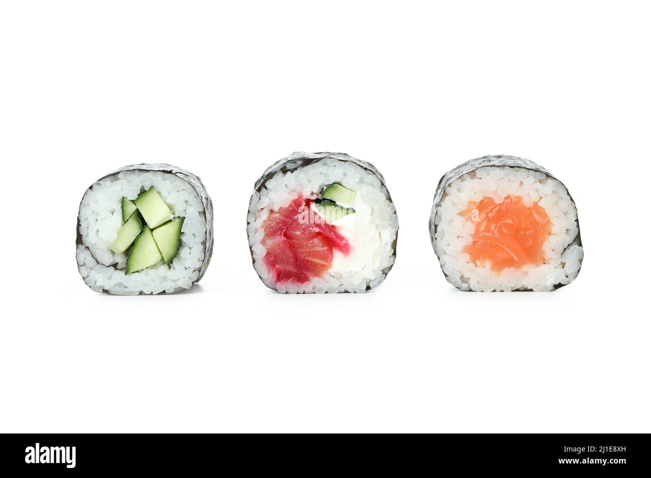 Maki isolated on white background, close up Stock Photo - Alamy