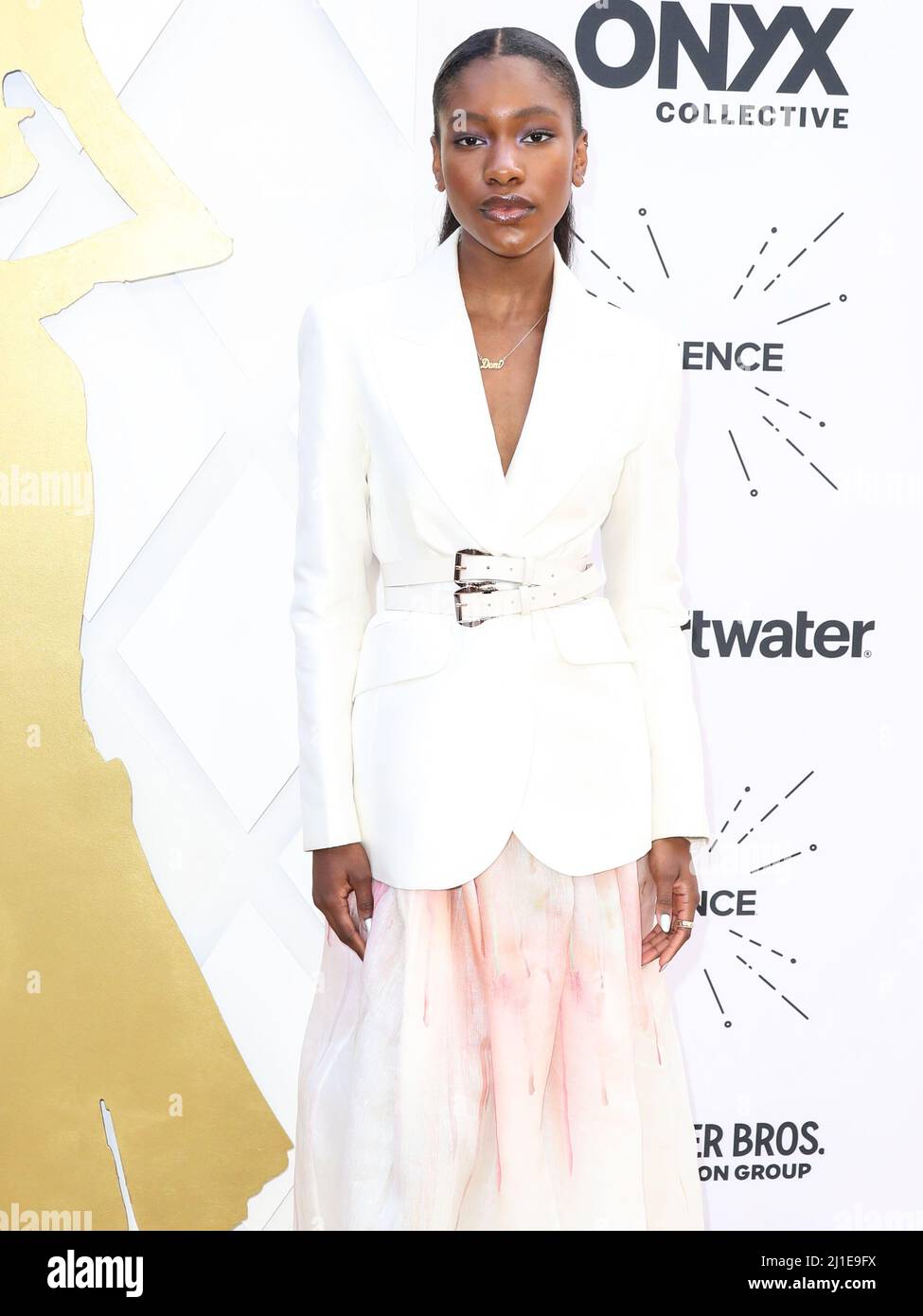 BEVERLY HILLS, LOS ANGELES, CALIFORNIA, USA - MARCH 24: Demi Singleton ...