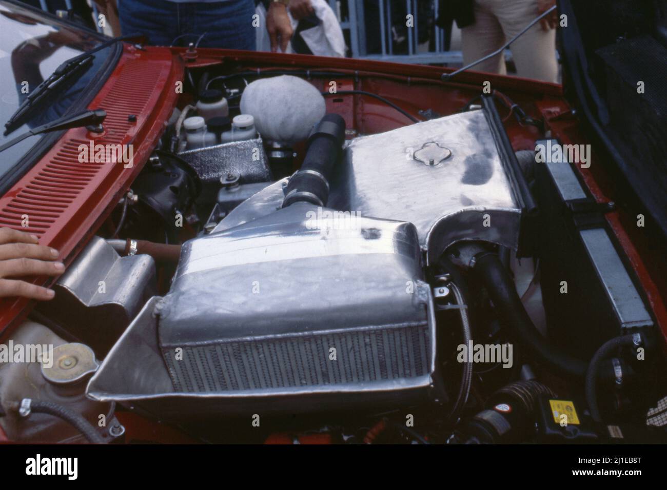 Alfa Romeo Alfetta GTV Turbodelta Gr4 Autodelta Jolly Club engine Stock ...