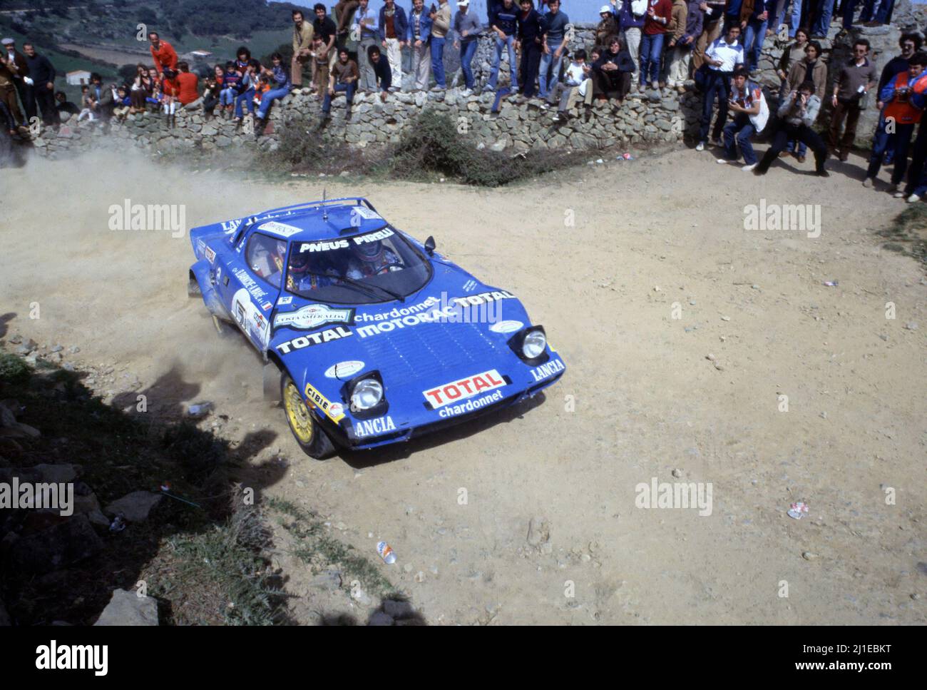 Bernard Darniche (FRA) Alain Mahe' (FRA) Lancia Stratos Hf Gr4 ...