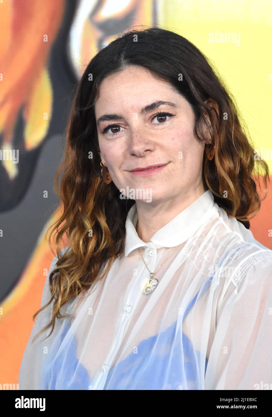 Los Angeles, California, USA. 24th Mar, 2022. Actress Jamie Neumann ...