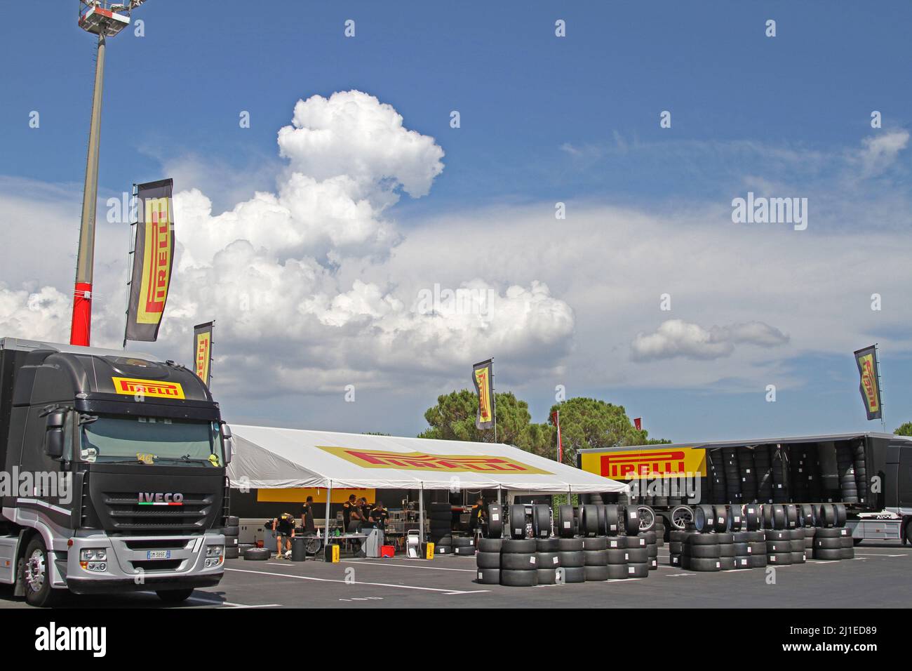 Pirelli service center Stock Photo - Alamy