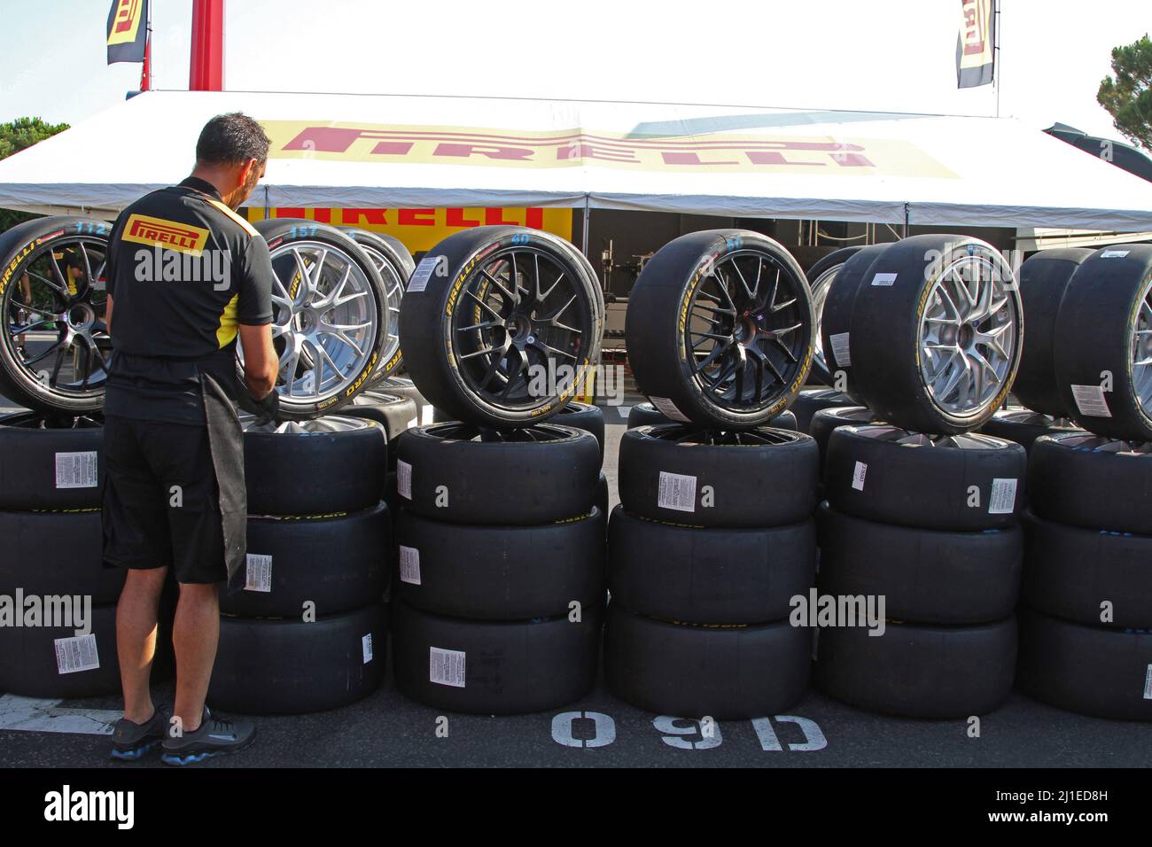 Pirelli service center Stock Photo - Alamy