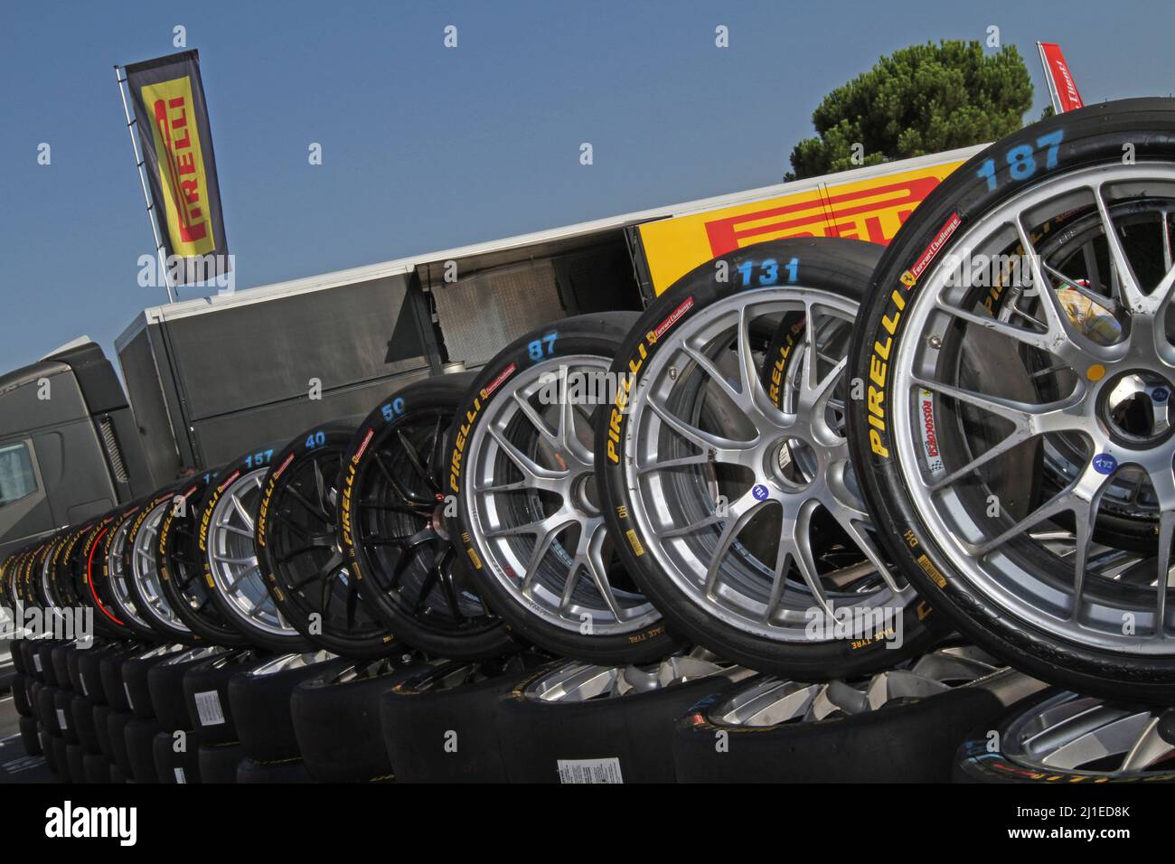 Pirelli service center Stock Photo - Alamy