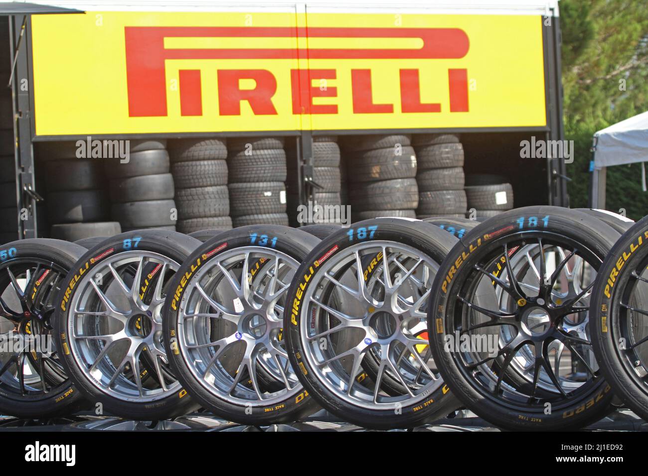Pirelli service center Stock Photo - Alamy
