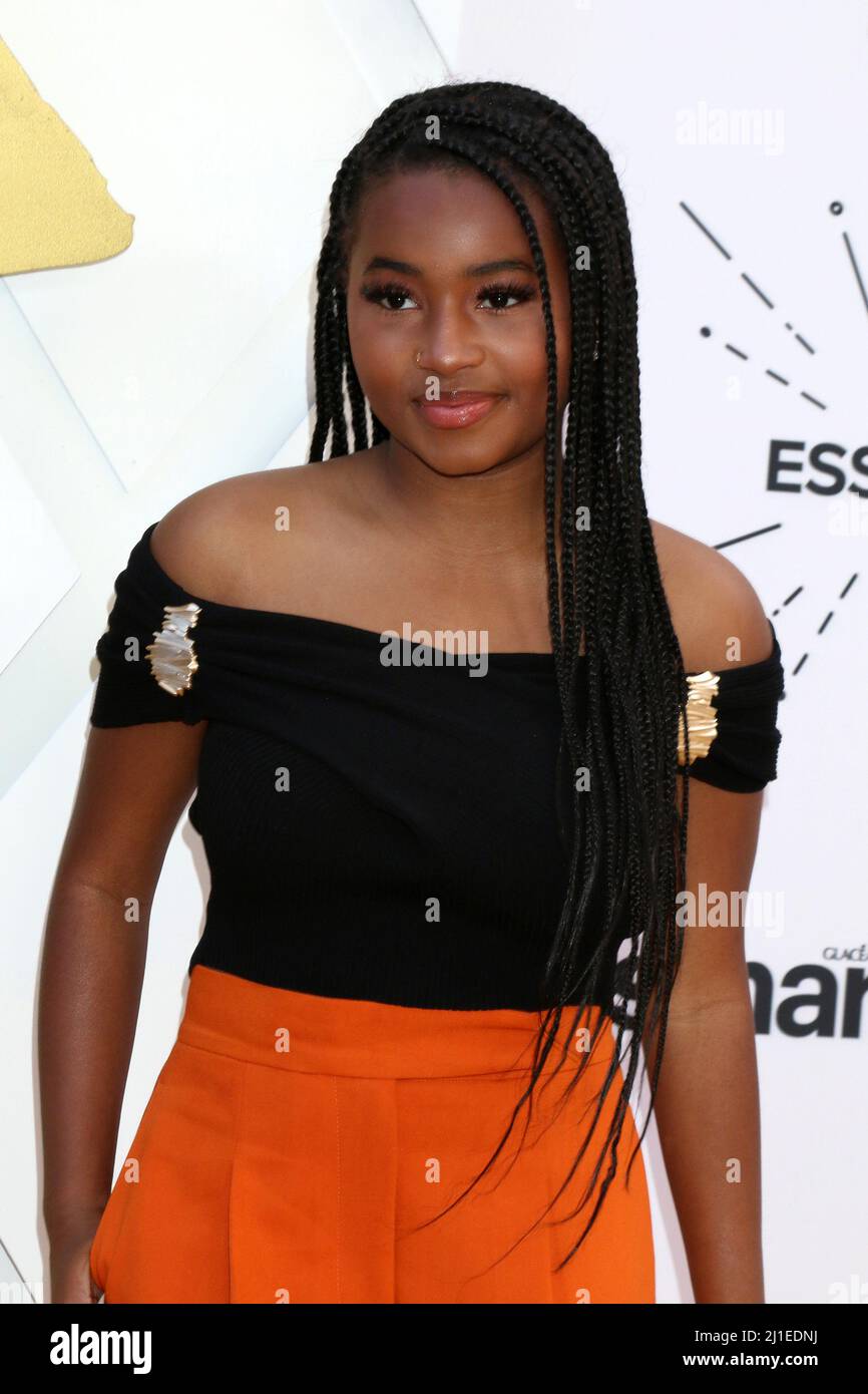 LOS ANGELES - MAR 24: Layla Crawford at the ?ESSENCE 15th Anniversary ...