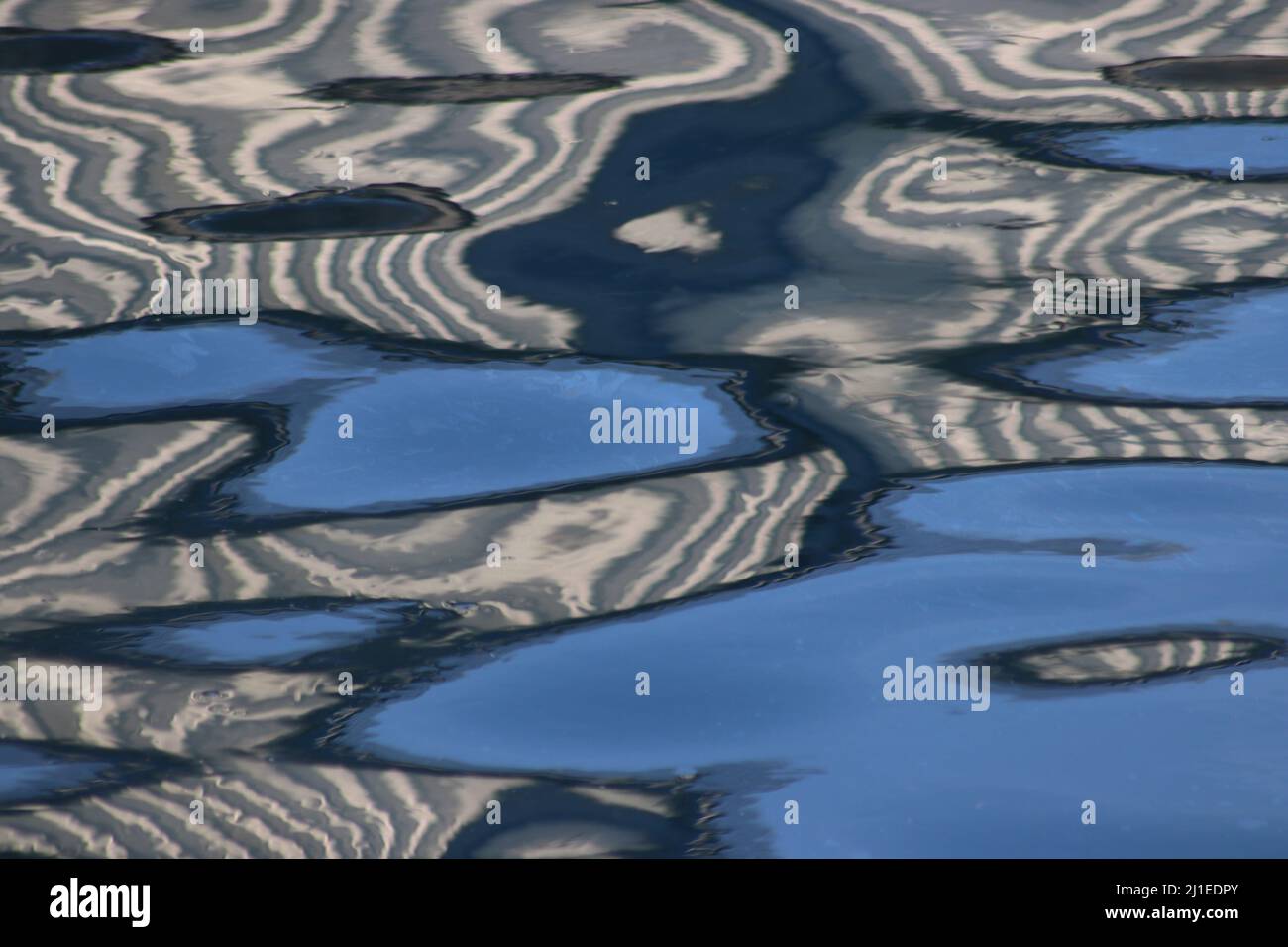 Reflections in water Stock Photo - Alamy