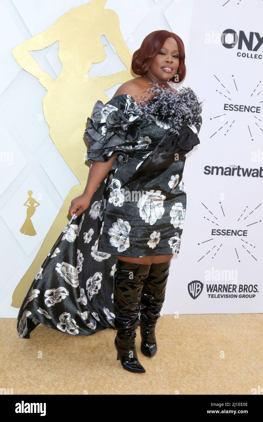 LOS ANGELES - MAR 24: Amber Riley at the ?ESSENCE 15th Anniversary ...