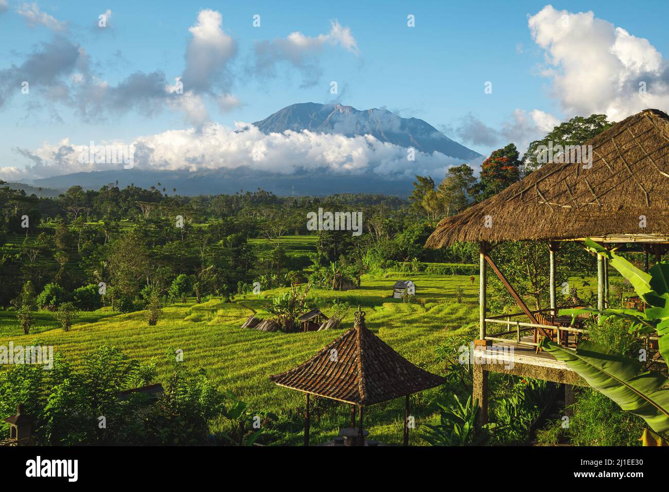 Agung mountain hi-res stock photography and images - Alamy