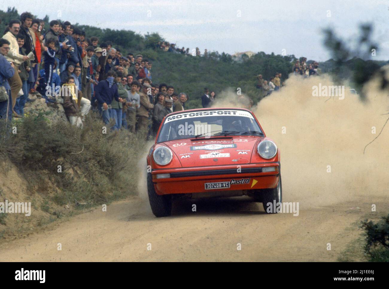 Leo Pittoni (ITA) Francoise Conconi (FRA) Porsche Carrera Gr3 Motorsport Stock Photo - Alamy