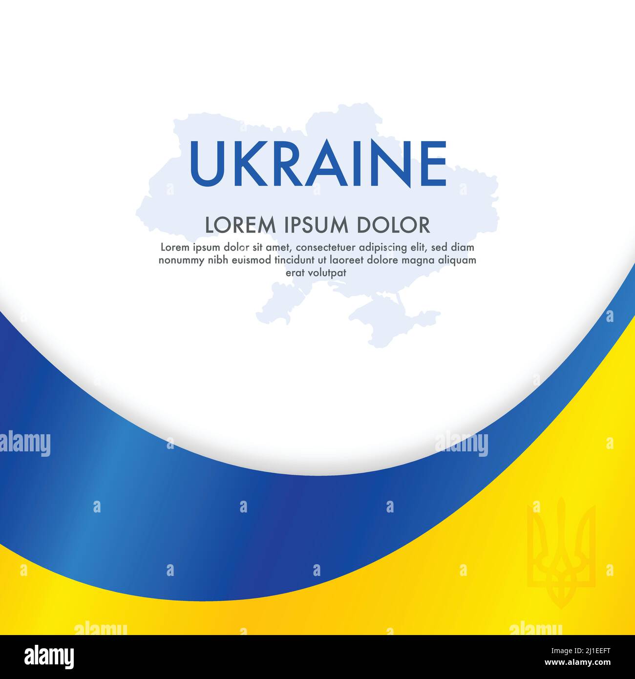 National Flag of Ukraine concept background Stock Vector Image & Art ...