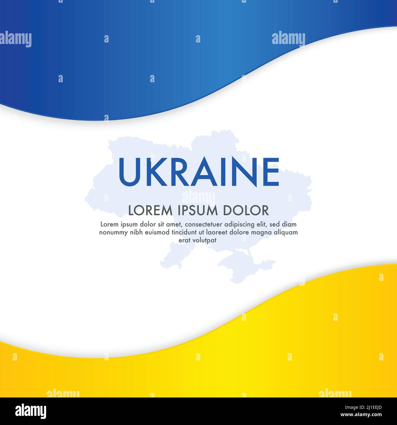 National Flag of Ukraine concept background Stock Vector Image & Art ...