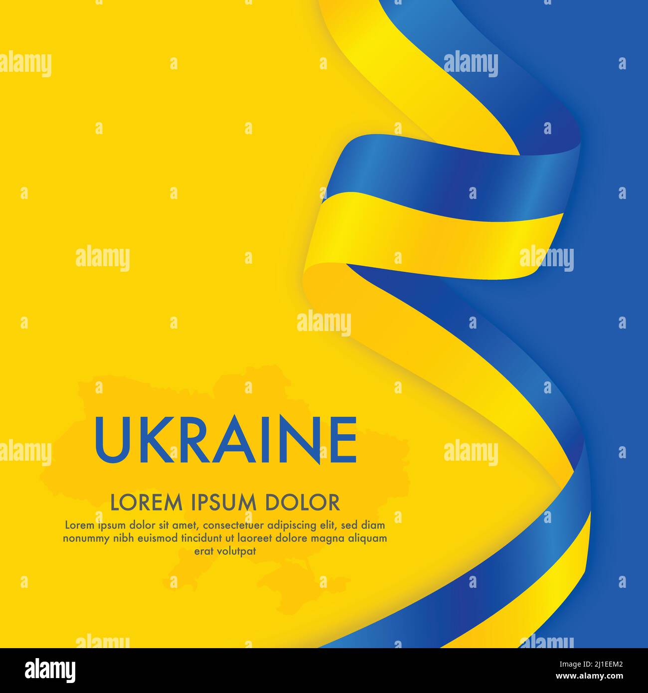 National Flag of Ukraine concept background Stock Vector Image & Art ...