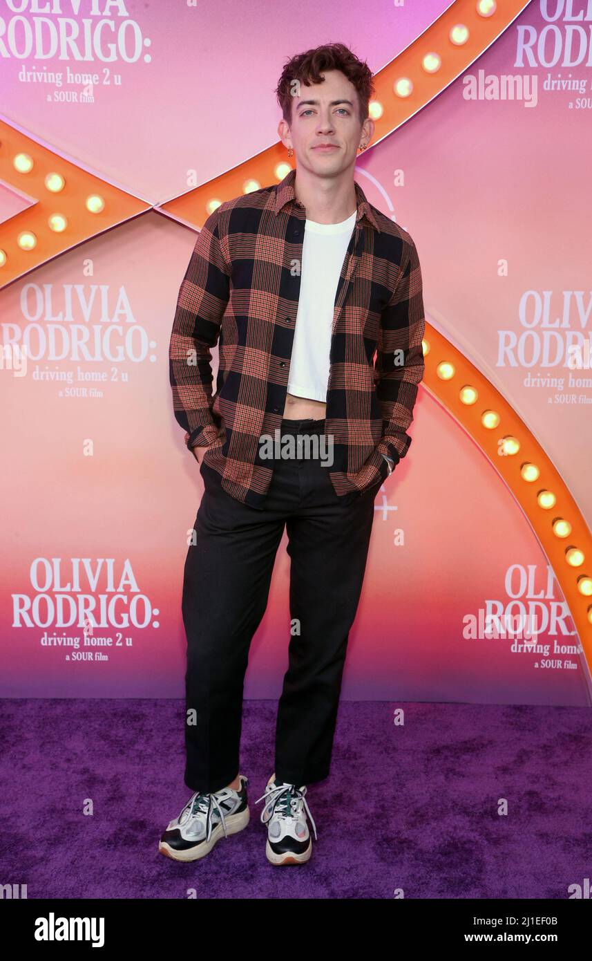 Los Angeles, Ca. 24th Mar, 2022. Kevin McHale, at the Disney Olivia ...