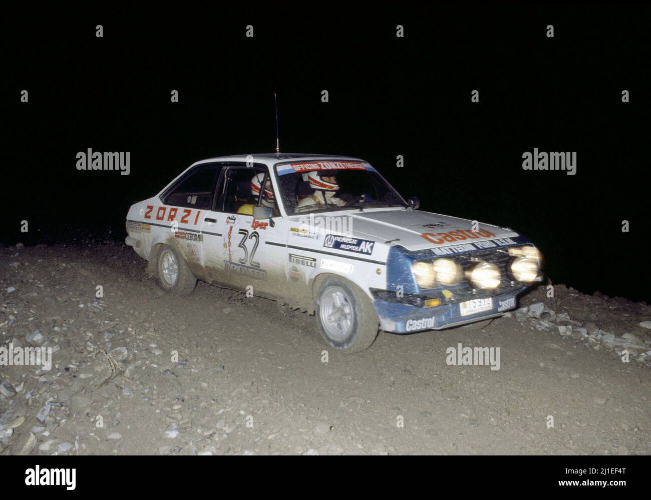 Gian Franco Ercolani (RSM) Baldacci (RSM) Ford Escort Rs 2000 Gr1 Scuderia San Marino Stock ...