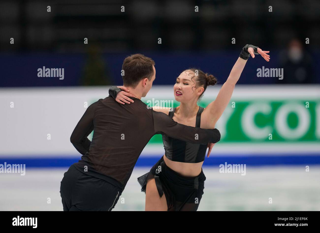 Sud de France Arena, Montpellier, France. 25th Mar, 2022. Gaukhar ...