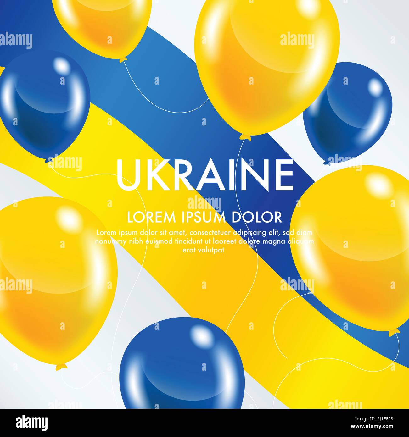 National Flag of Ukraine concept background Stock Vector Image & Art ...