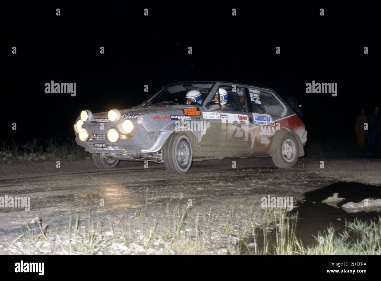 Carlo Capone (ITA) Luigi Maran (ITA) Fiat Ritmo 75 Abarth Gr2 Scuderia ...