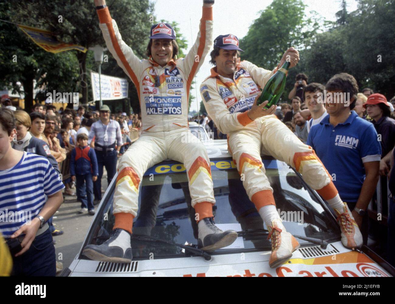 Antonio Tony Fassina (ITA) Roberto Rudy Dal Pozzo (ITA) Opel Ascona 400 ...