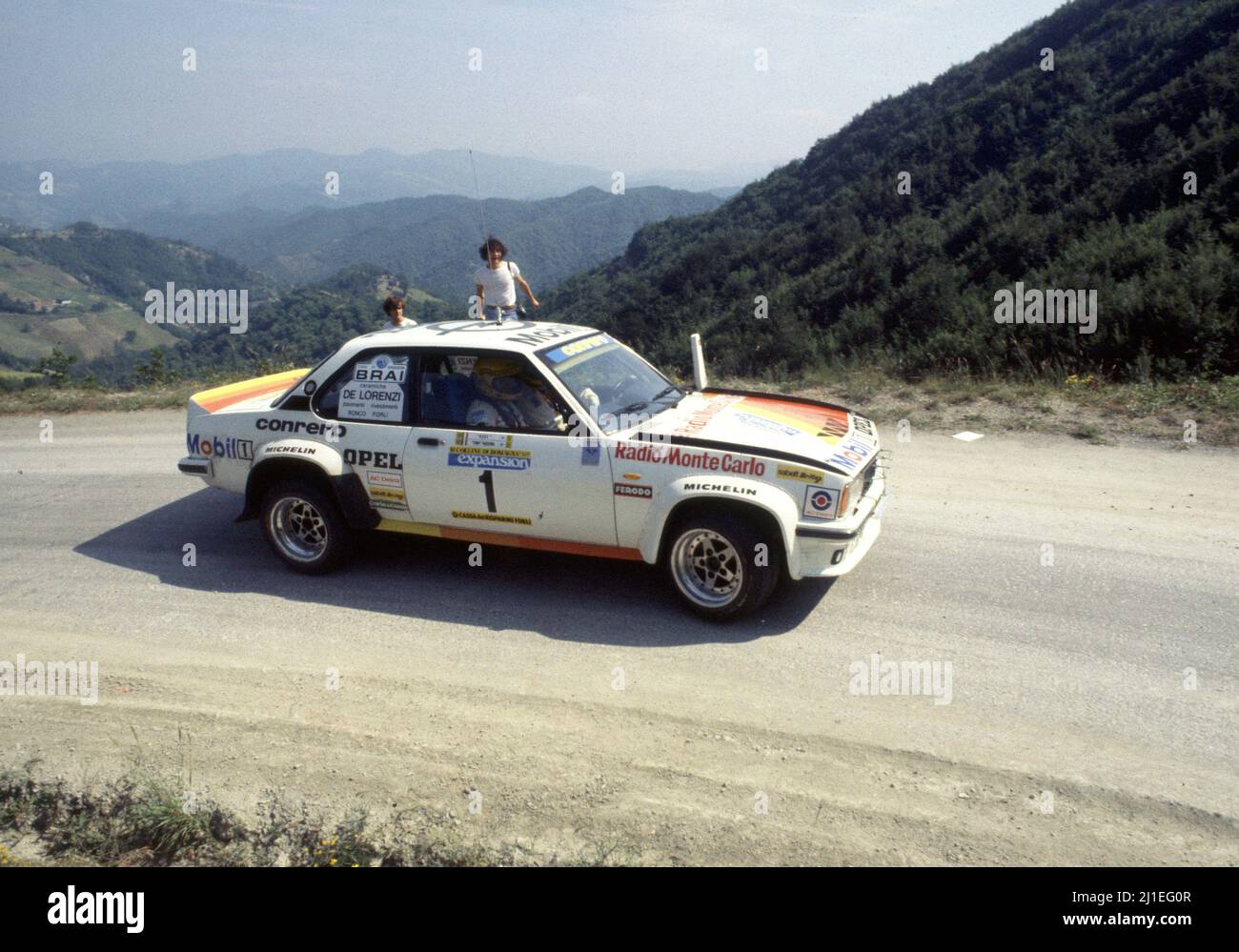Antonio Tony Fassina (ITA) Roberto Rudy Dal Pozzo (ITA) Opel Ascona 400 ...