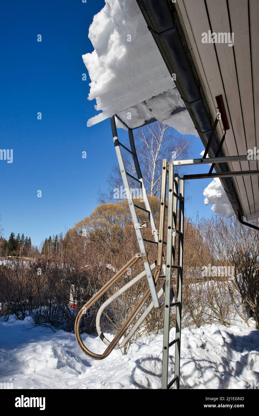 Broken ladder hi-res stock photography and images - Alamy
