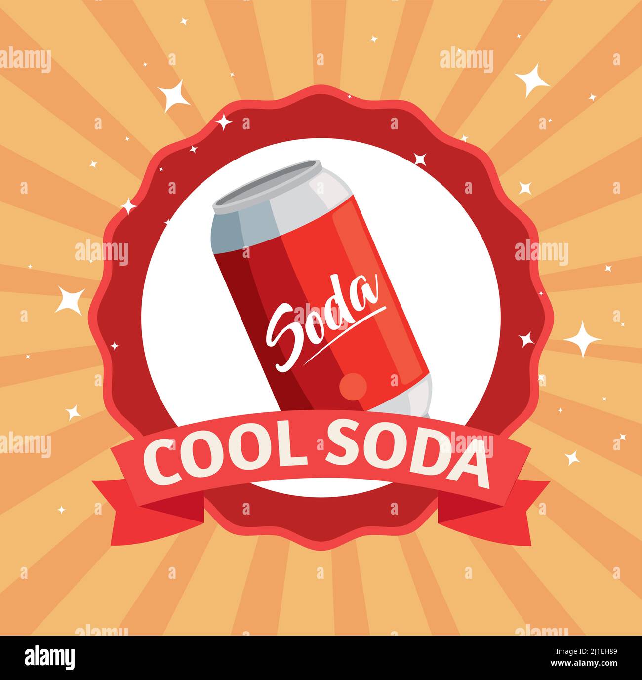 cool soda emblem product Stock Vector Image & Art - Alamy