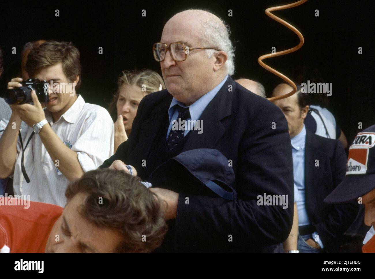 Carlo Chiti (ITA) Alfa Romeo Autodelta Engineer Stock Photo - Alamy