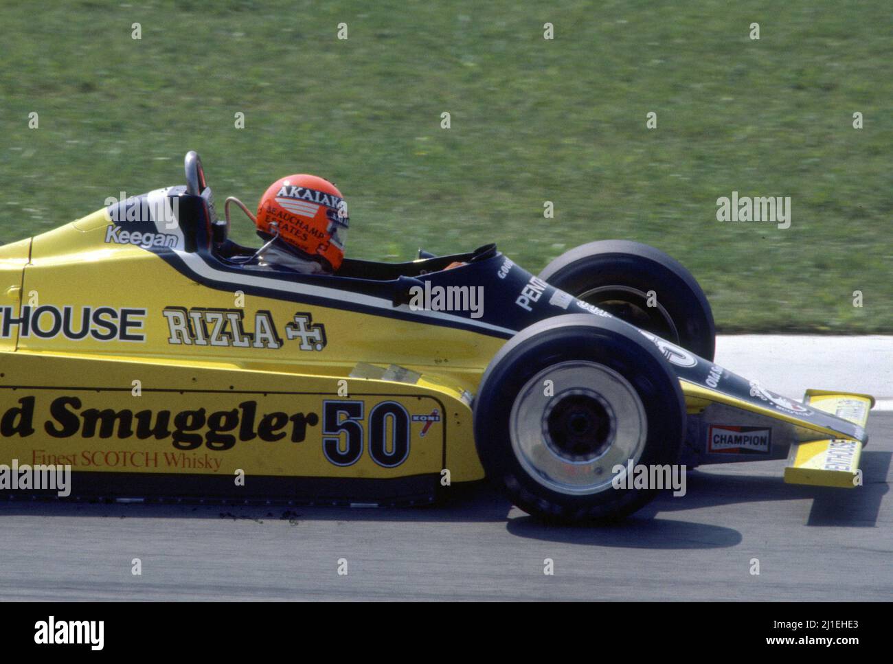 Rupert Keegan (GBR) Williams FW07B Ford Cosworth RAM Penthouse Rizla ...