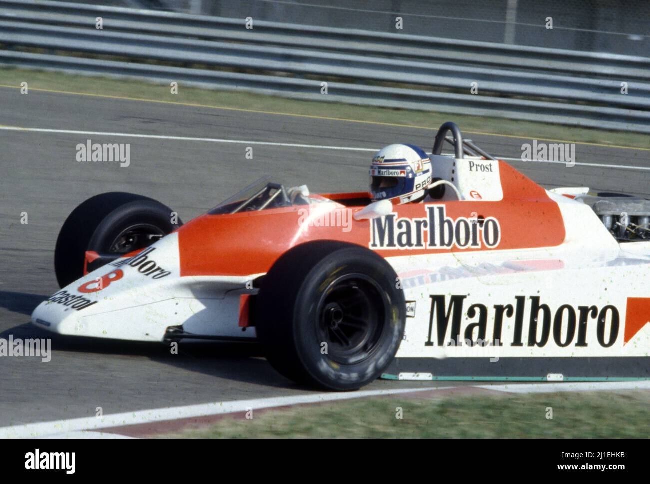 Alain Prost (FRA) McLaren M30 Ford Cosworth Team McLaren Stock Photo ...