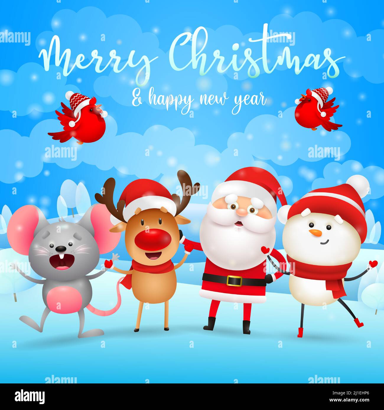 Reindeer mouse Stock Vector Images - Alamy