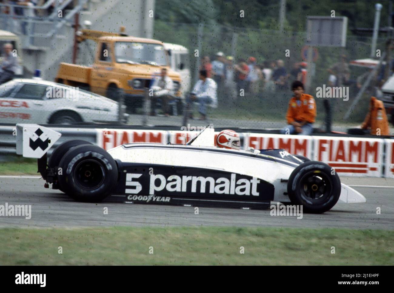 Nelson Piquet (BRA) Brabham BT49 Ford Cosworth Brabham Racing Team 1st ...