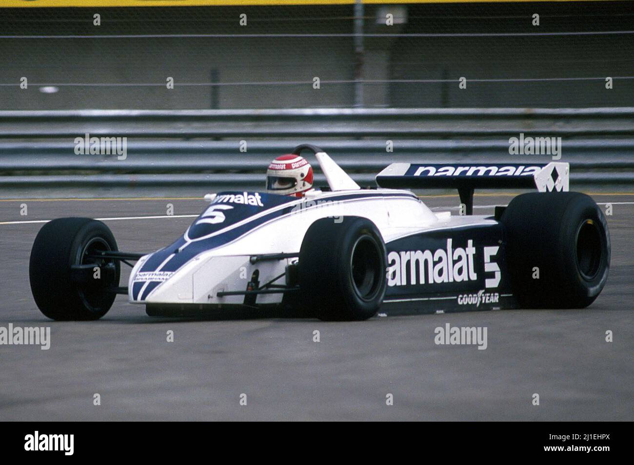 Nelson Piquet (BRA) Brabham BT49 Ford Cosworth Brabham Racing Team 1st ...