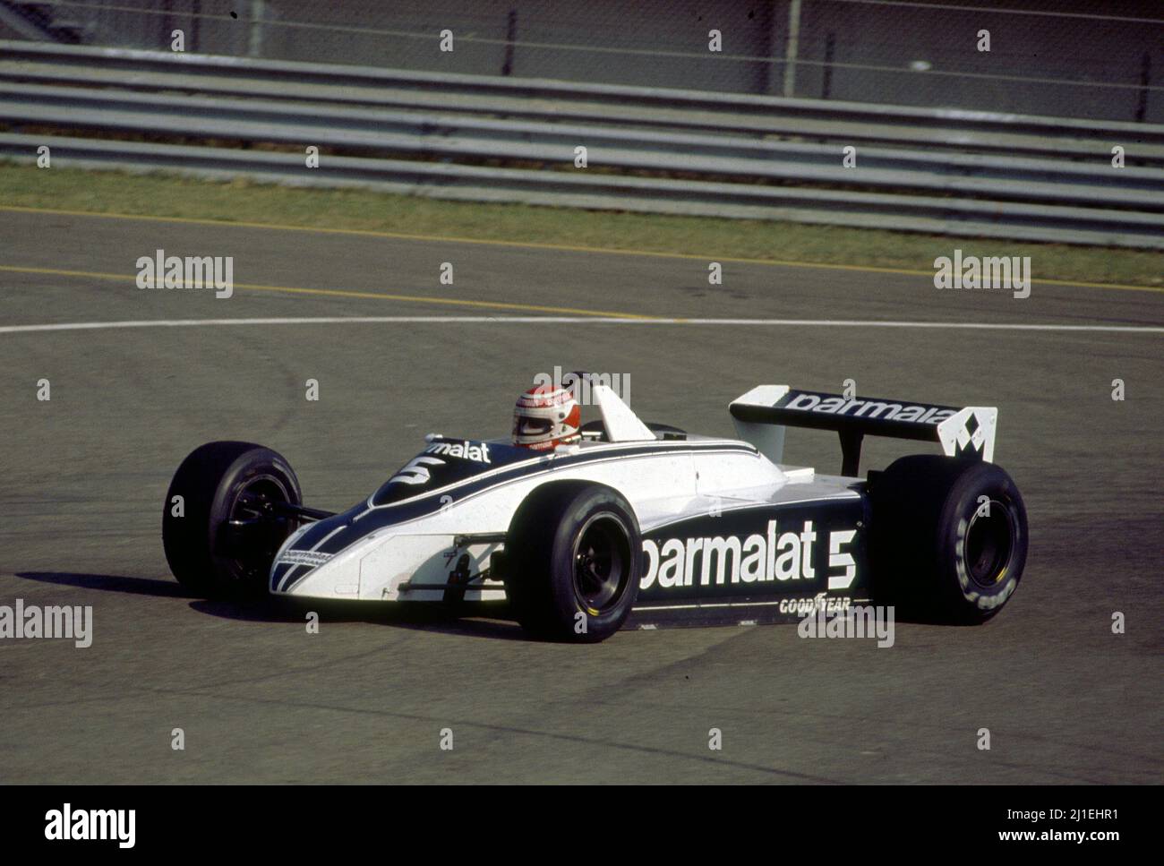 Nelson Piquet (BRA) Brabham BT49 Ford Cosworth Brabham Racing Team 1st ...