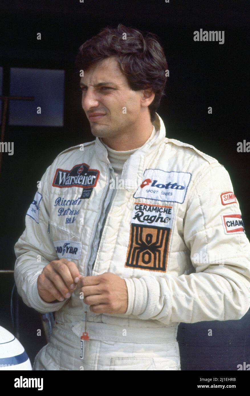 Riccardo Patrese (ITA) Arrows A3 Ford Cosworth Arrows Racing Team Stock Photo - Alamy