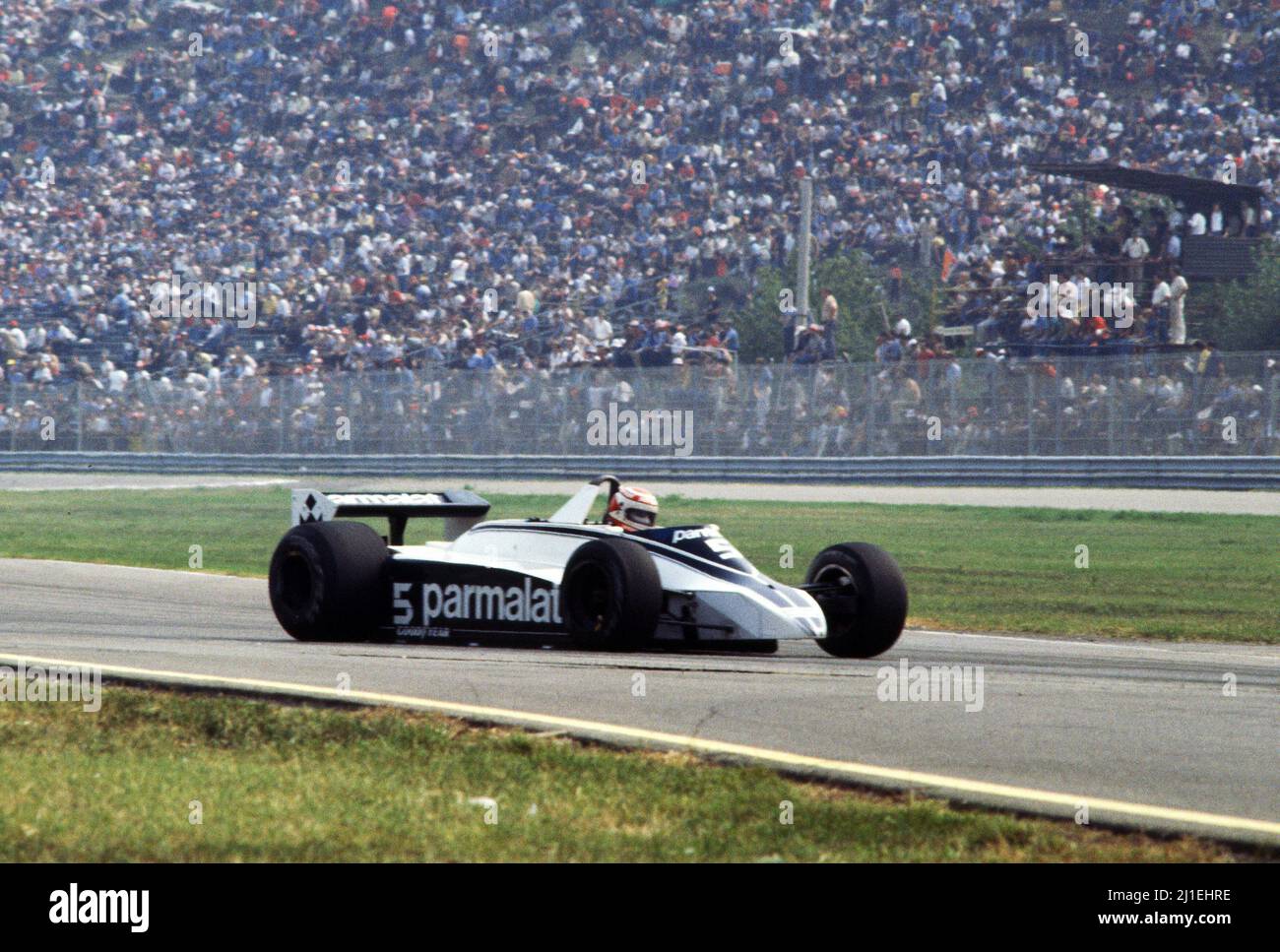 Nelson Piquet (BRA) Brabham BT49 Ford Cosworth Brabham Racing Team 1st ...