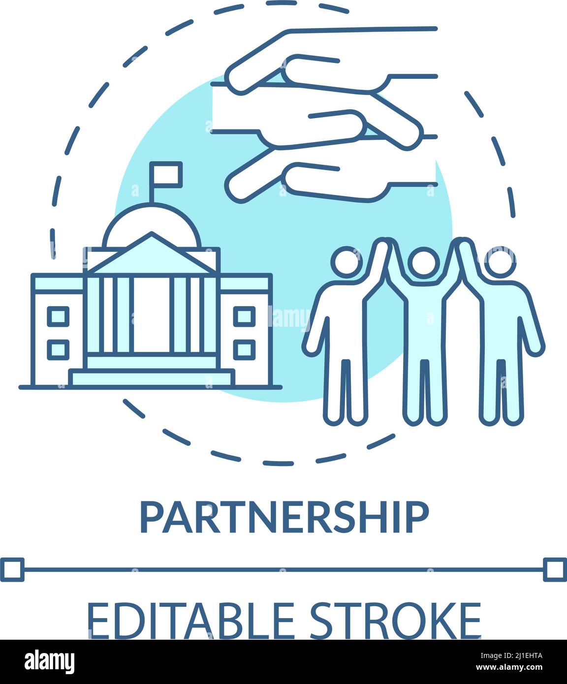 Local partnership Stock Vector Images - Alamy