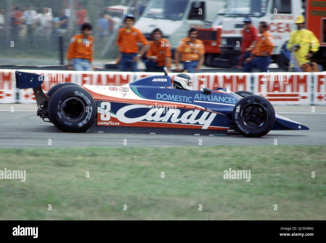 Jean Pierre Jarier (FRA) Tyrrell 010 Ford Cosworth Team Tyrrell Stock ...