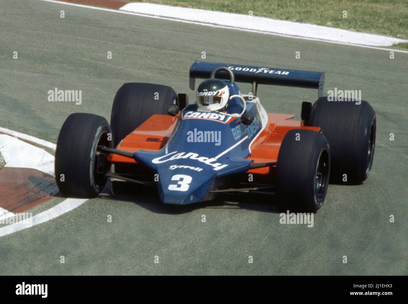 Jean Pierre Jarier (FRA) Tyrrell 010 Ford Cosworth Team Tyrrell Stock ...
