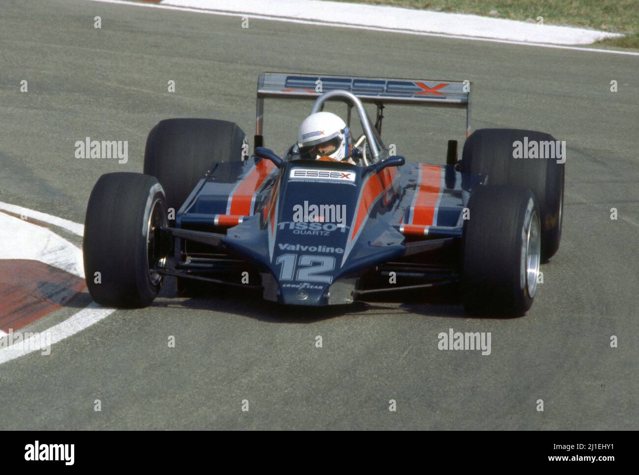Elio De Angelis Ita Lotus 81b Ford Cosworth Essex Team Lotus Stock
