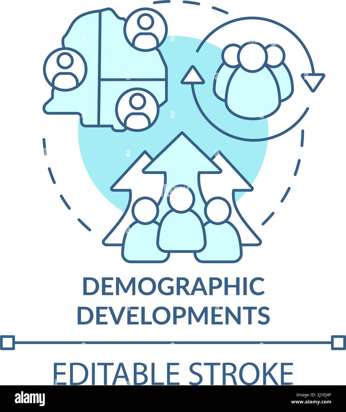 Demographic change Stock Vector Images - Alamy