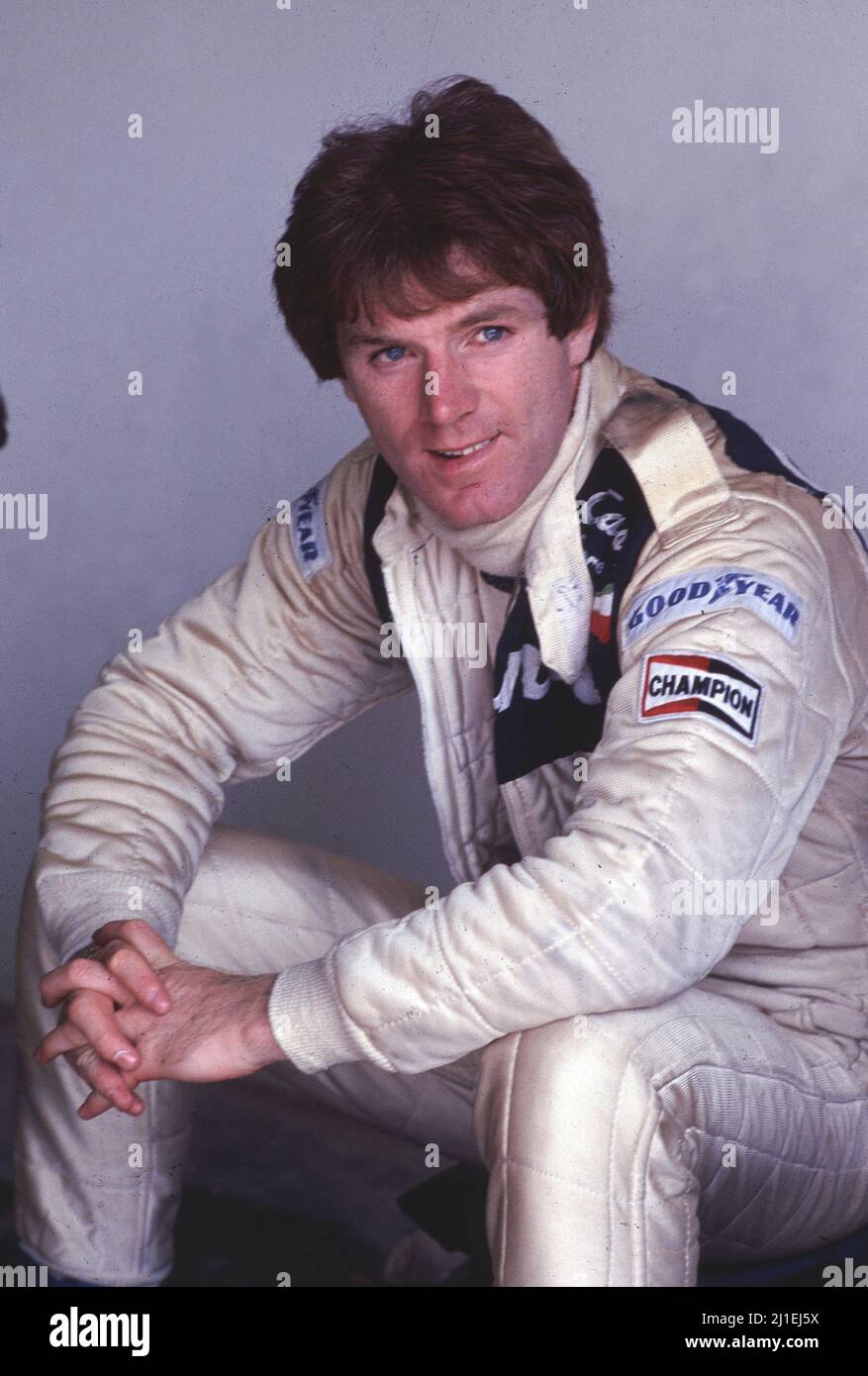 Derek Daly (IRE) Tyrrell 010 Ford Cosworth Team Tyrrell Stock Photo - Alamy